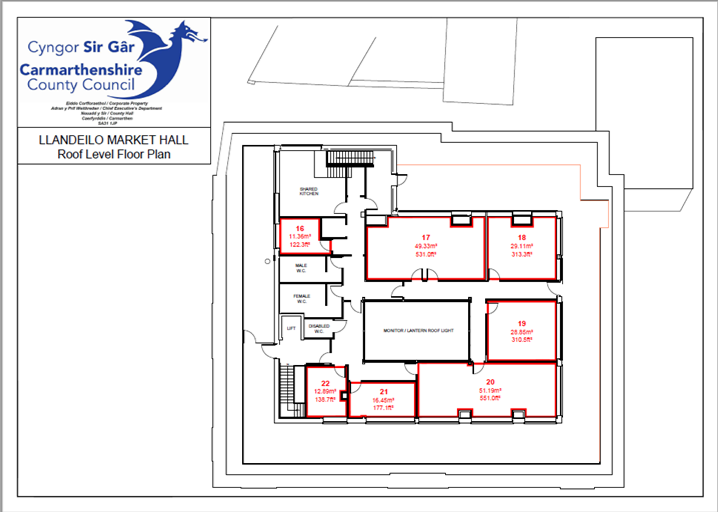 Llandeilo Market Hall - Yr Hen Farchnad, Llandeilo