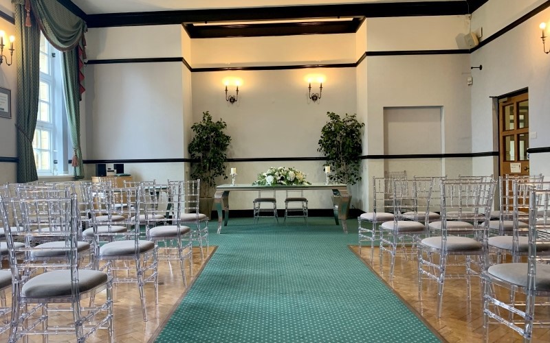 Our ceremony rooms